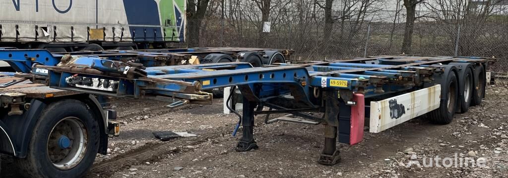 Krone Skeletal Trailer poluprikolica za prevoz kontejnera (495975)