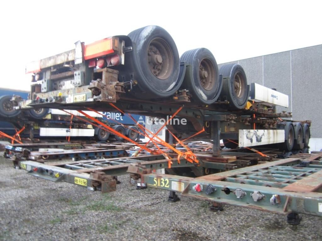 Krone Skeletal Trailer poluprikolica za prevoz kontejnera (469696)