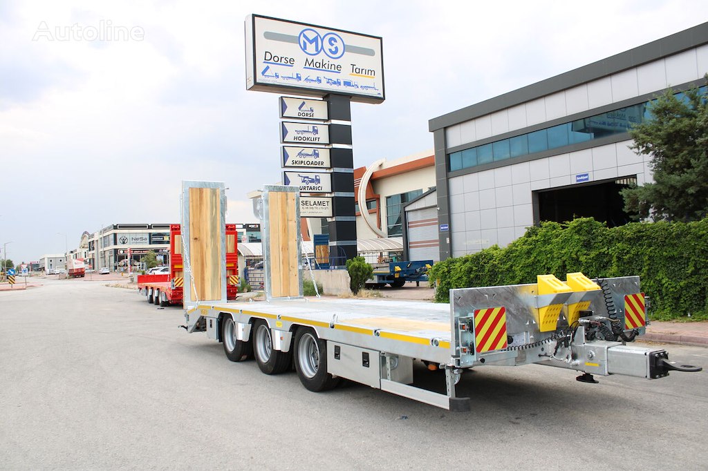 Nova MS Dorse MS-L67/3 / 3 AXLE DRAWBAR TRAILER multi-lift prikolica