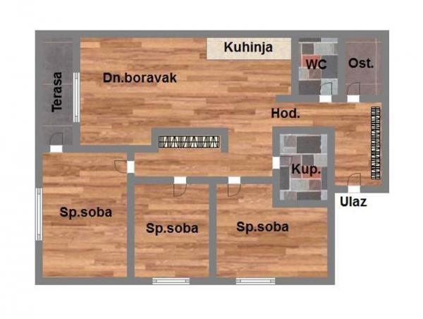 Četvorosoban stan na prodaju, 100m2, 220.380€