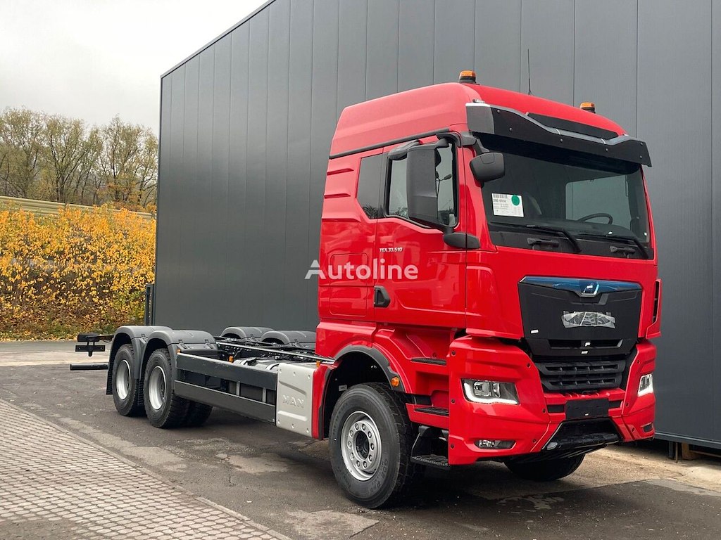 Novi MAN TGX 33.510 6X4 BL kamion šasija