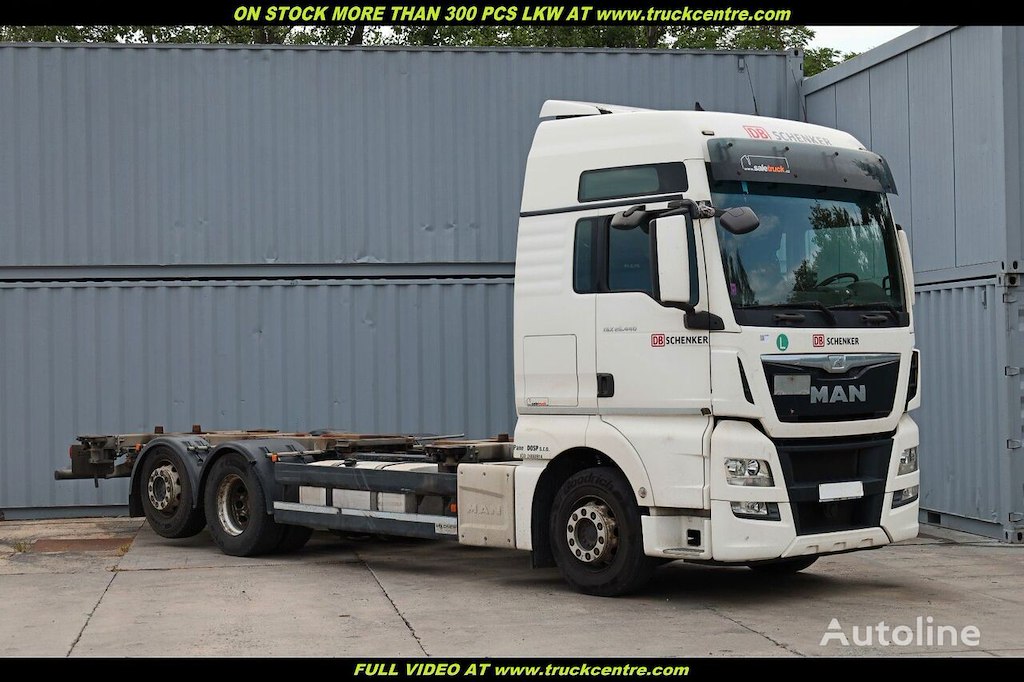 MAN TGX 26.440, BDF, EURO 6, RETARDER, LIFT AXLE kamion šasija