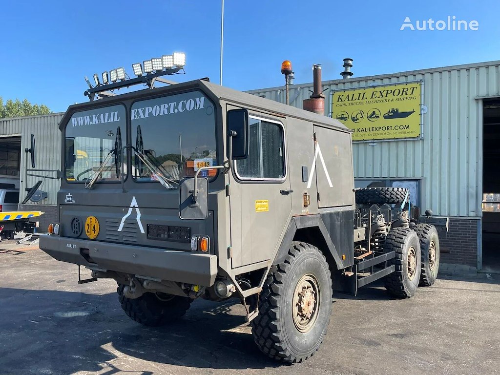 MAN KAT OAF 20-320 Chassis 6x6 V8 Engine WSK German Truck with Docum kamion šasija