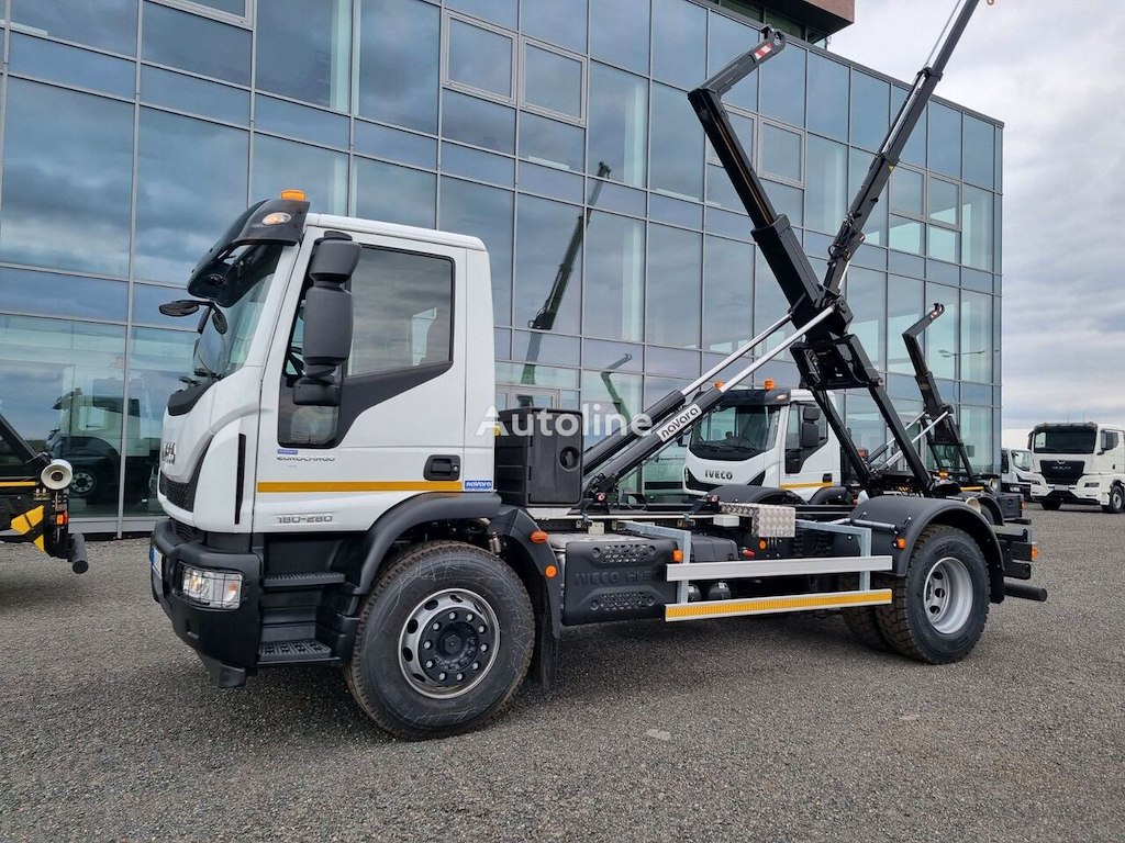 Novi IVECO NEU 180E28 ABROLLKIPPER SOFORT TOP AUSSTATTUNG! kamion rol kiper