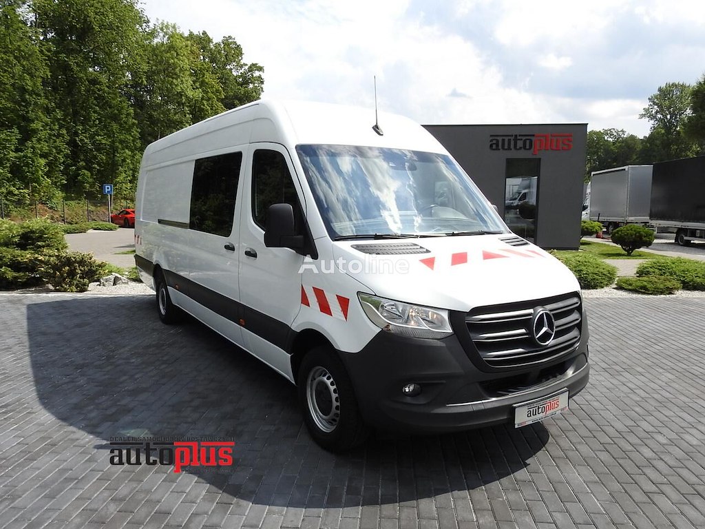 Mercedes-Benz SPRINTER FURGON BRYGADÓWKA 5 MIEJSC TEMPOMAT NAWIGACJA KLIMATYZ kombi minibus