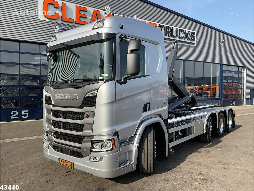 Scania R 770 V8 Euro 6 Retarder VDL 30 Ton haakarmsysteem NEW AND UNUSE kamion rol kiper