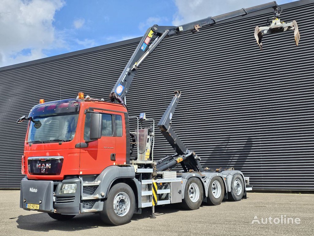 MAN TGS 35.400 8x4*4 / Z CRANE + HOOKLIFT kamion rol kiper