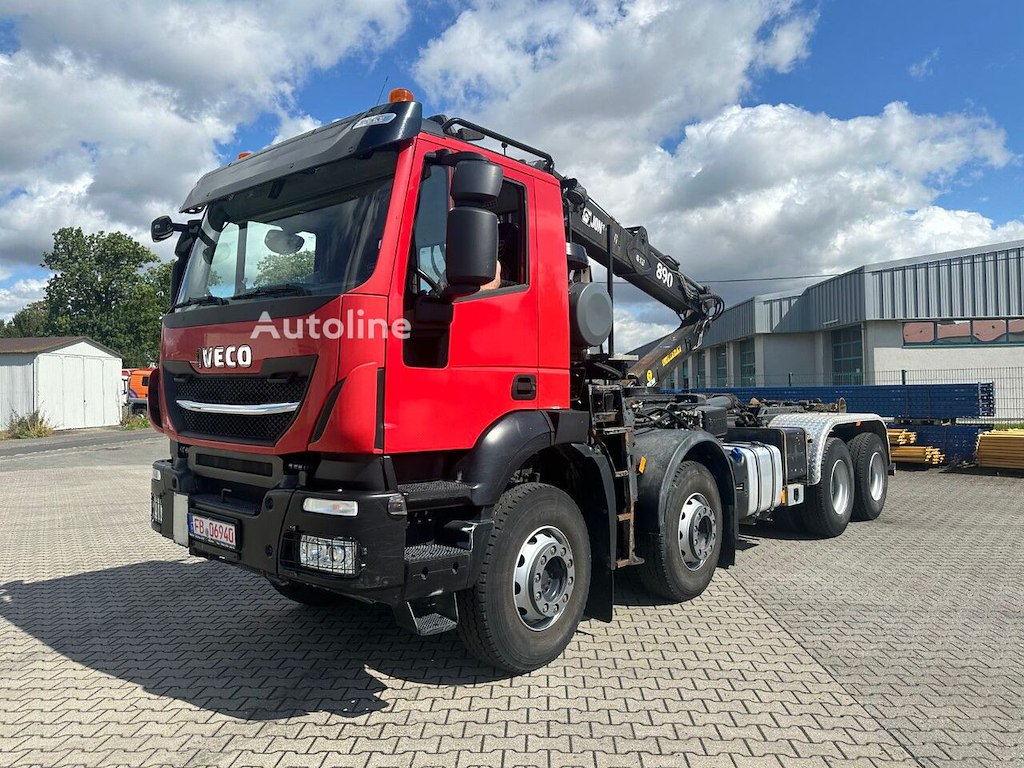 IVECO AD340X480 / Kran Jonserd 890 kamion rol kiper