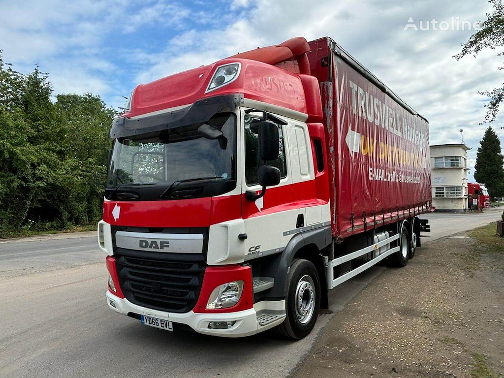 DAF CF 370 kamion sa klizna zavesa cerada