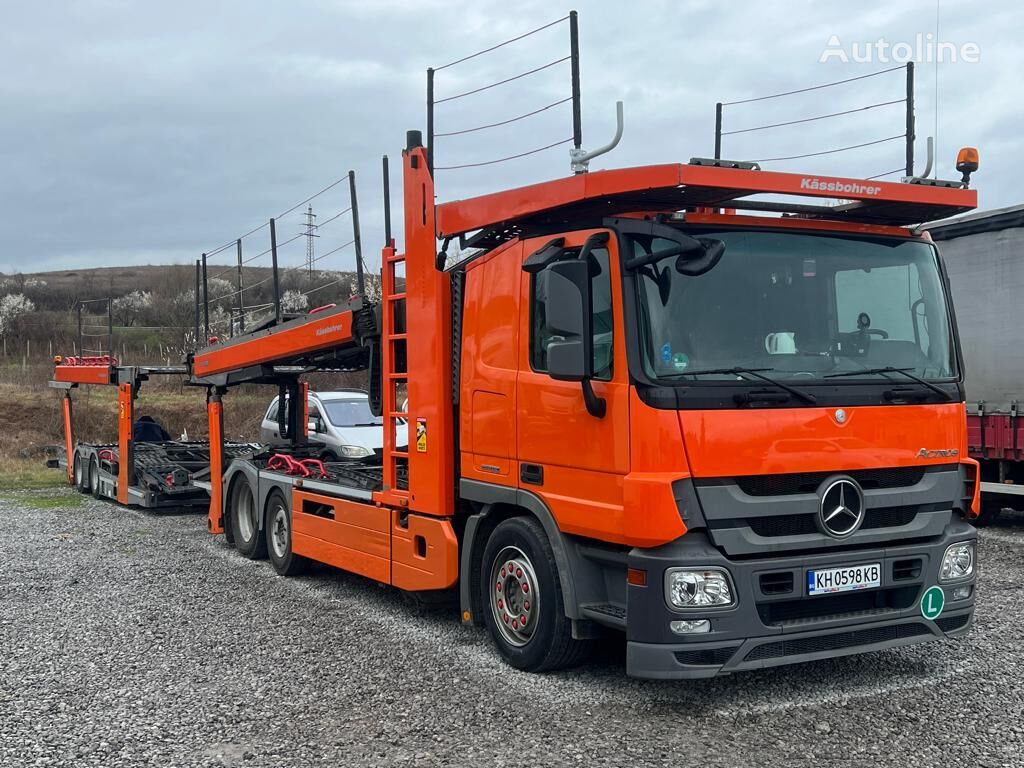 Mercedes-Benz Actros 1844 autotransporter + prikolica autotransportera