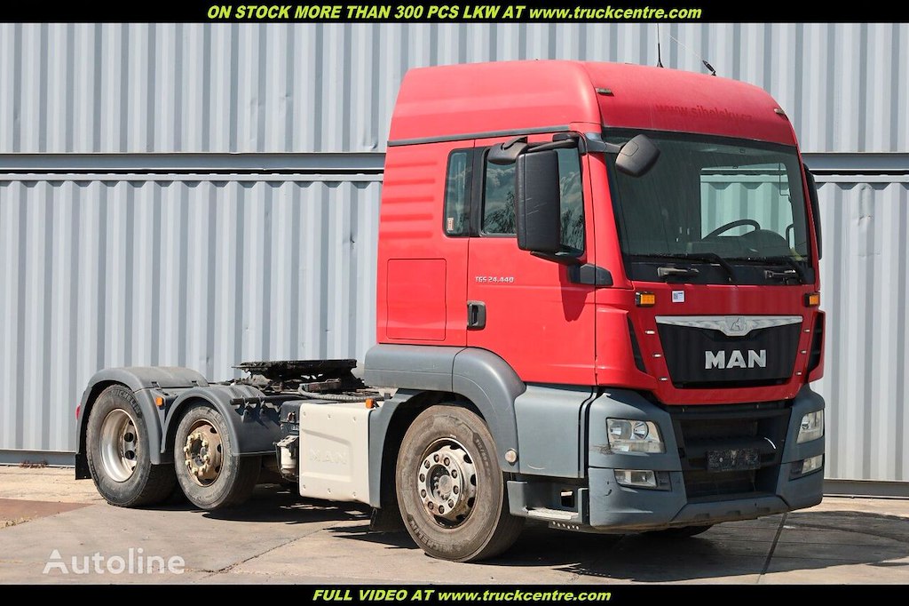 MAN TGS 24.440, 6x2, EURO 6, RETARDER, HYDRAULIC tegljač