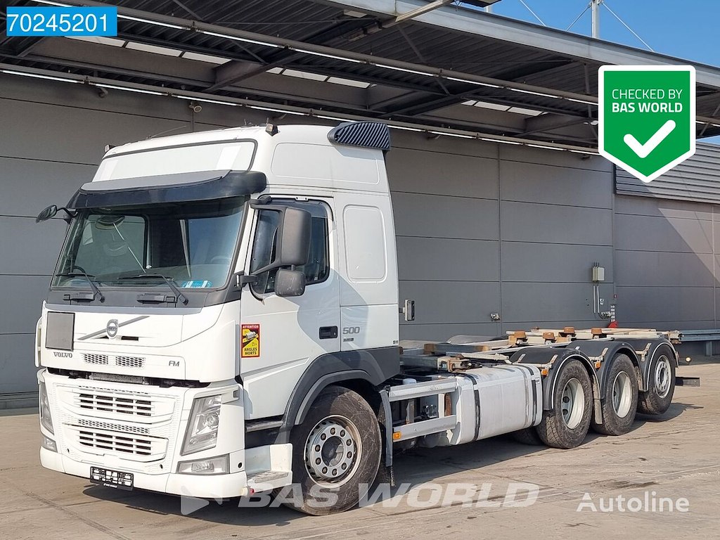 Volvo FM 500 8X4 Retarder Xenon Lift+Lenkachse vozilo za prevoz kontejnera