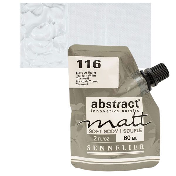 Sennelier Abstract Abstract matt 60ml Titanium white