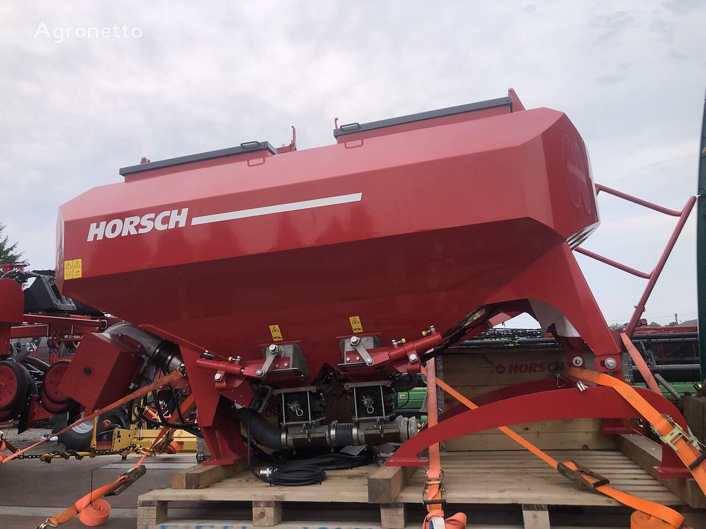 Novi Horsch FertiProfDuo Dvokhsektsiinyi Bunker dlia vnesennia mineralnykh dobry nošeni rasipač