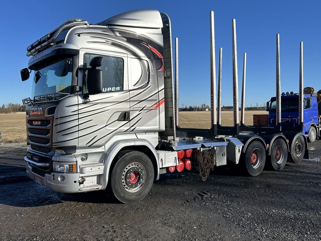 Scania R730 8×4 puuauto 2016 kamion za prevoz drva