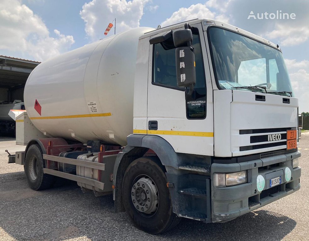 IVECO 190E24 TANK GAS GPL 27BAR RICOFER 17.200L+PUMP+HOSE+COUNTER+ADR kamion za transport gasa