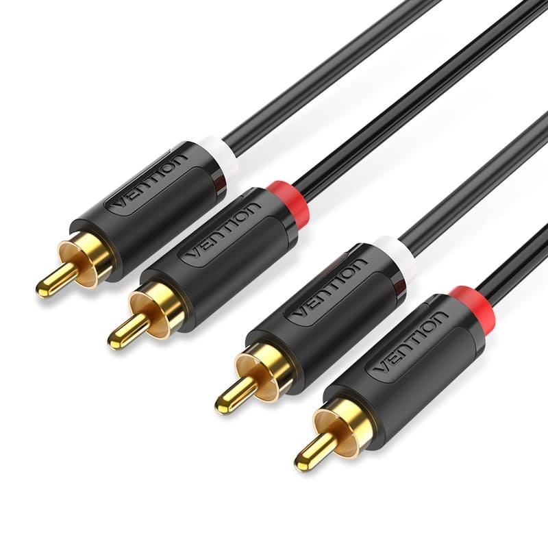 Kabl 2xRCA M-2xRCA M gold 1.0m