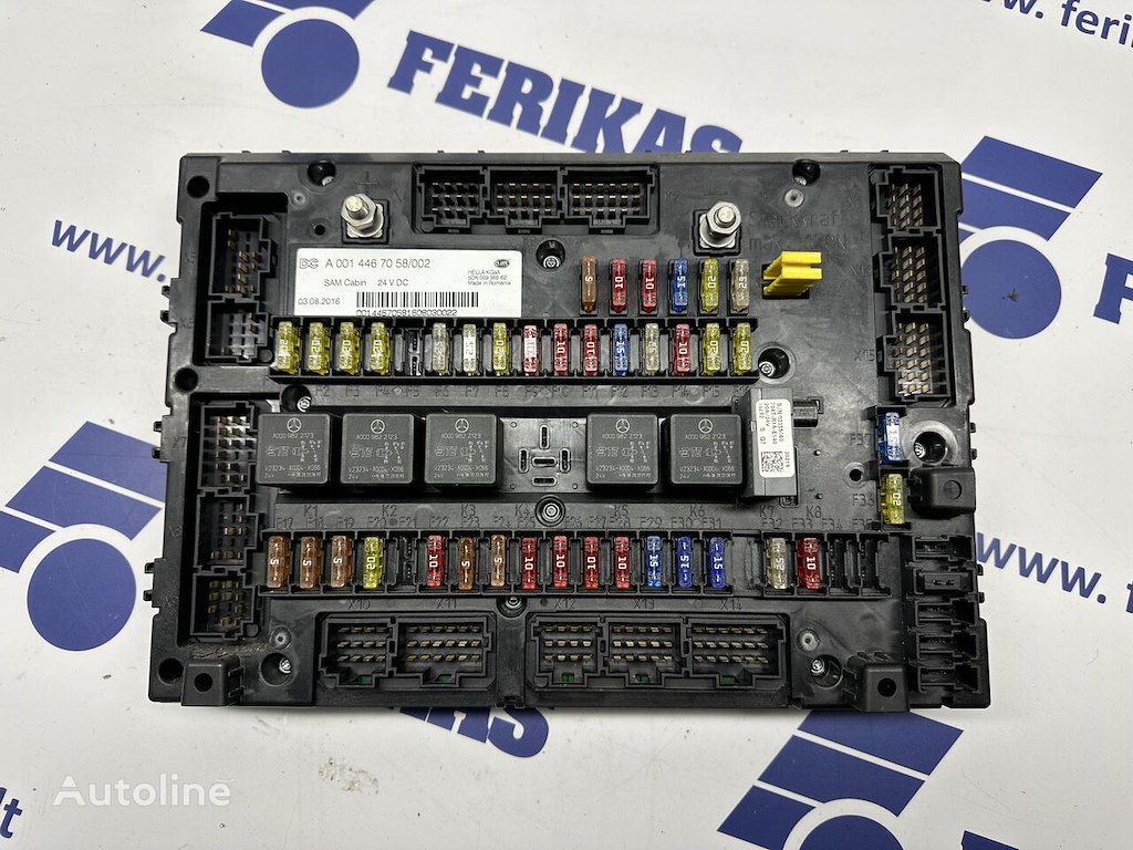 SAM cabin fuse box kutija s osiguračima za Mercedes-Benz Actros MP4 tegljača