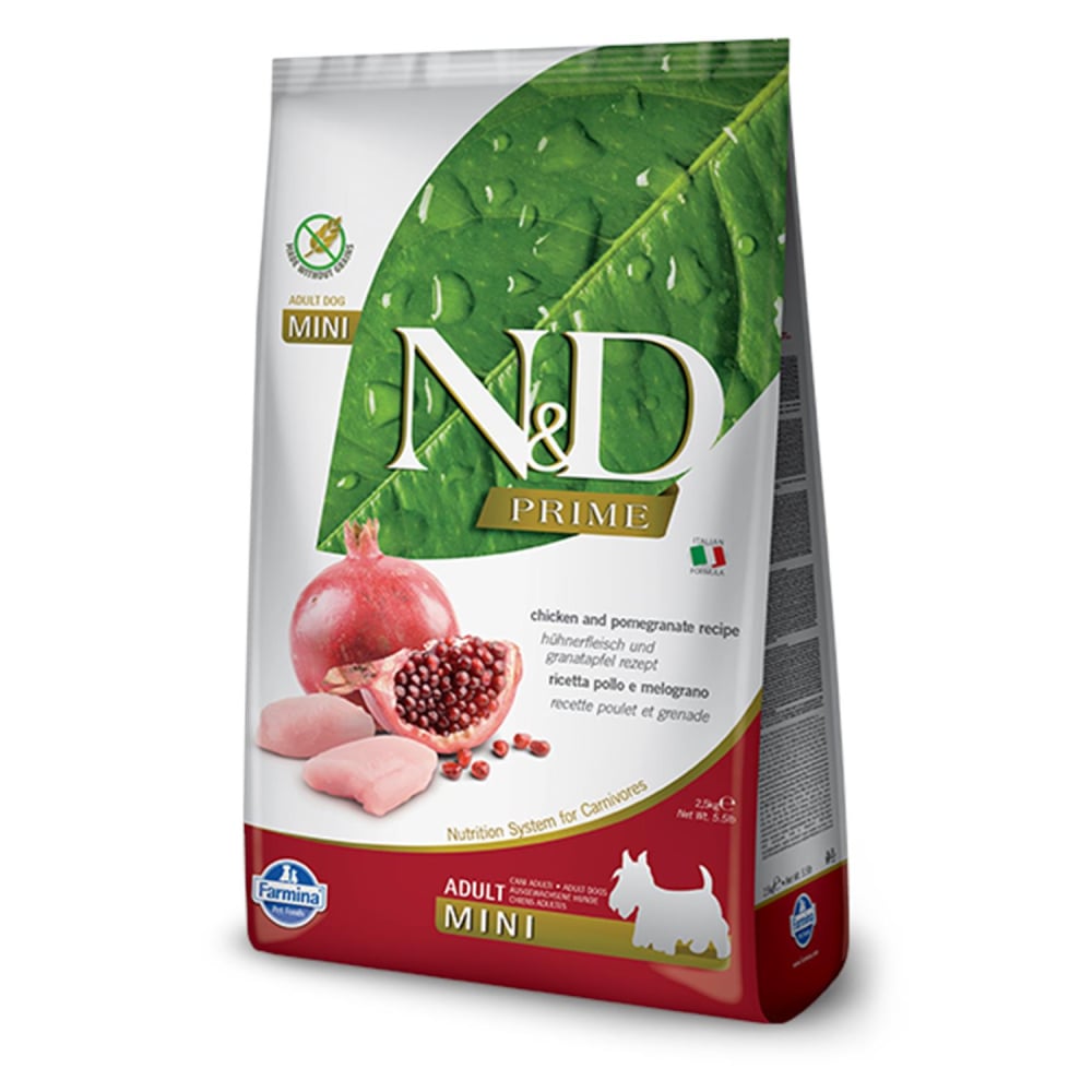 N&D Prime Chicken & Pomegranate Mini Hrana za pse 2.5 kg