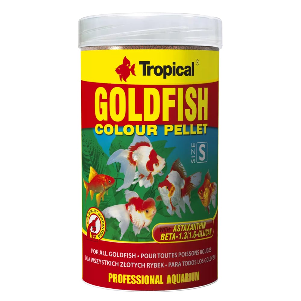 TROPICAL Goldfish Colour Pellet Hrana za zlatne ribice 250 ml/90 g