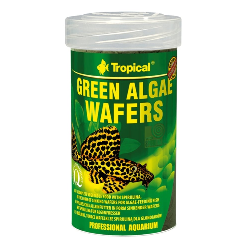 TROPICAL Green Algae Wafers Hrana za akvarijumske ribice 250 ml/113 g