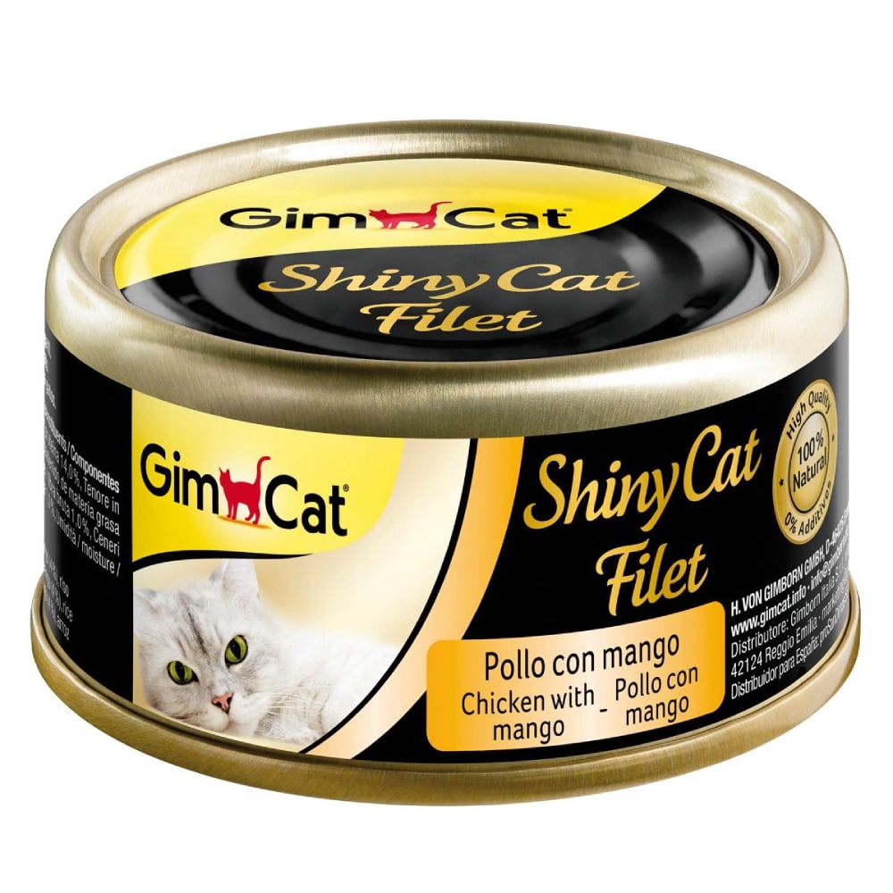 GIMCAT ShinyCat Fileti Piletina i Mango Hrana za mačke 70 g