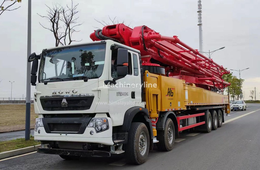 Nova Sany X-6RZ na šasiji Howo ZZ5547V42KGF1 75m pumpa za beton