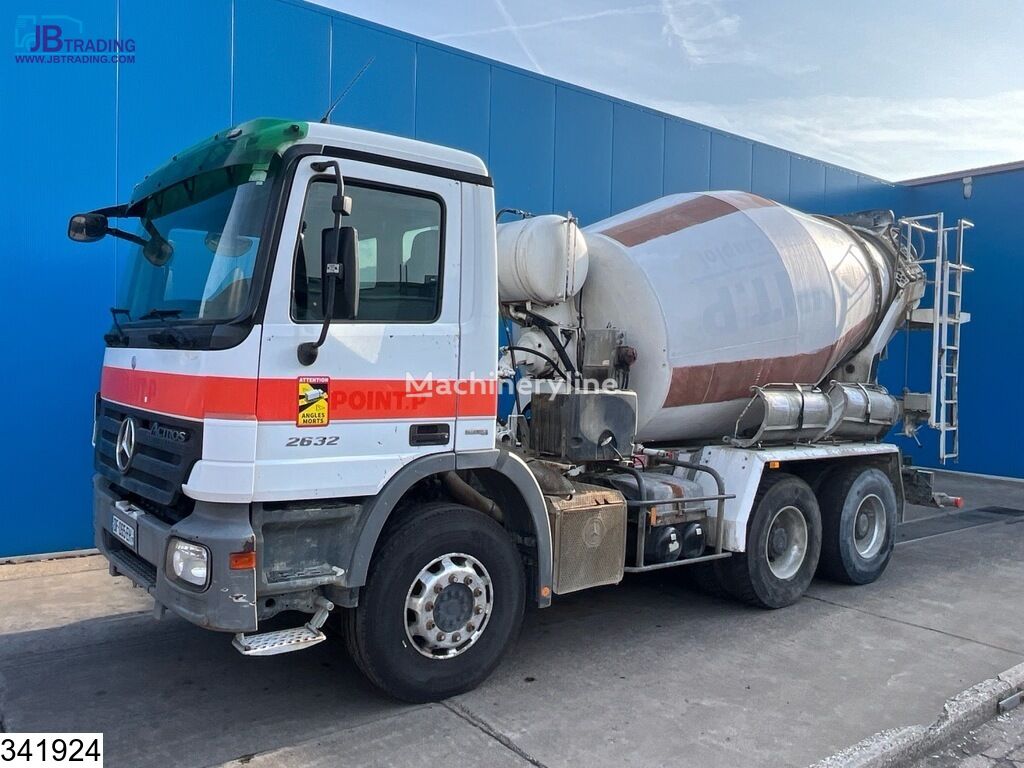 Mercedes-Benz Actros 2632 6x4, Stetter, 3 pedals kamion s mešalicom za beton