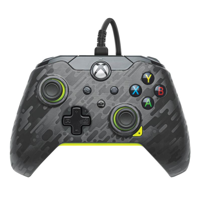 PDP XBOX/PC Wired Controller Carbon Electric Yellow