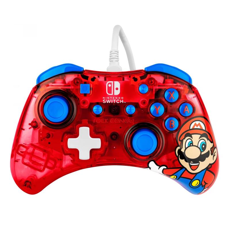 PDP Nintendo Switch Wired Controller Rock Candy Mini Mario