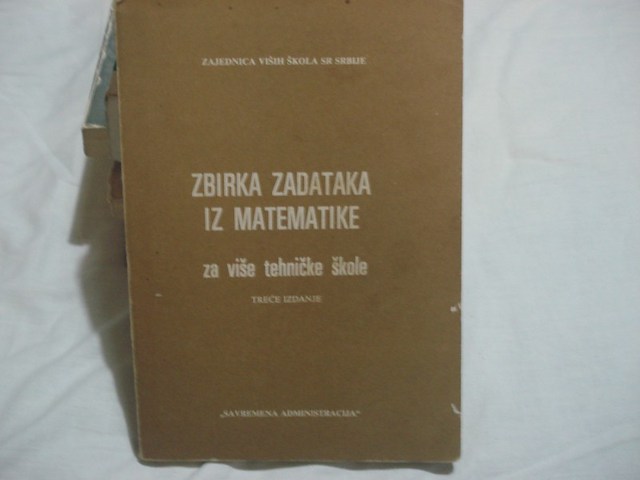 Zbirka zadataka iz matematike