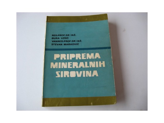 gl - PRIPREMA MINERALNIH SIROVINA