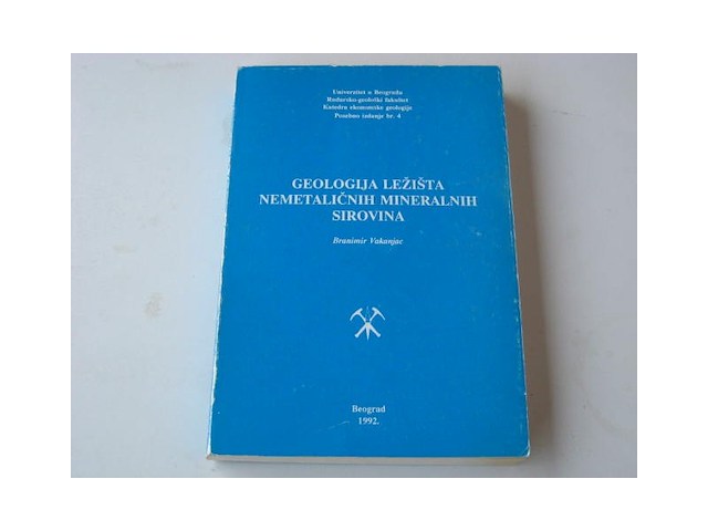 gl - GEOLOGIJA LEZISTA NEMETALICNIH MINERALNIH SIROVINA