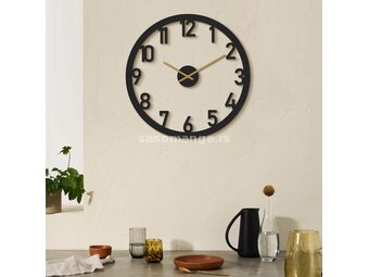 WALLXPERT Zidni sat Stroke Metal Wall Clock APS115