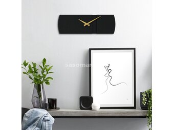 WALLXPERT Zidni sat Origami Metal Wall Clock APS097