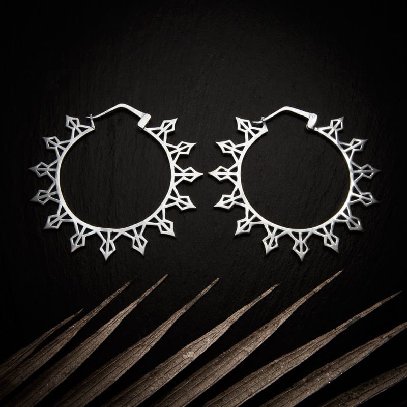 HELIA Silver Plated Earrings