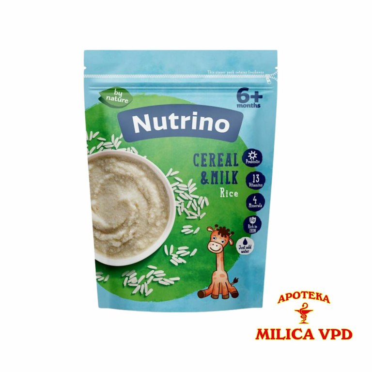 Nutrino mlečna kaša od pirinča bez šećera 200g