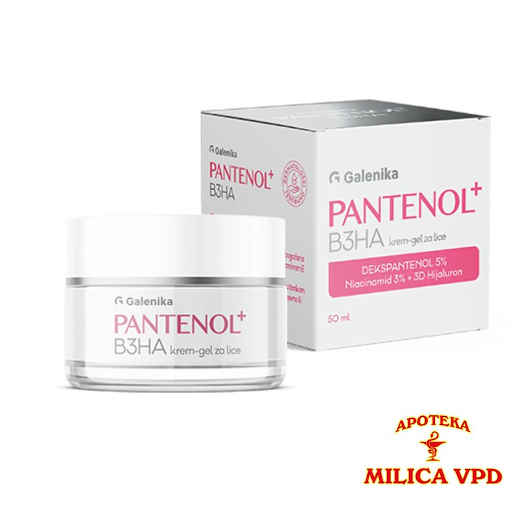 Pantenol B3HA krem gel za lice 50ml