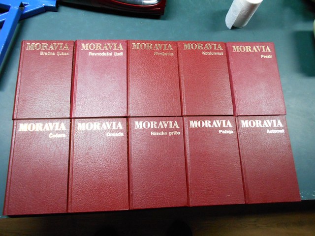 Alberto Moravia - Komplet  od 10 knjiga