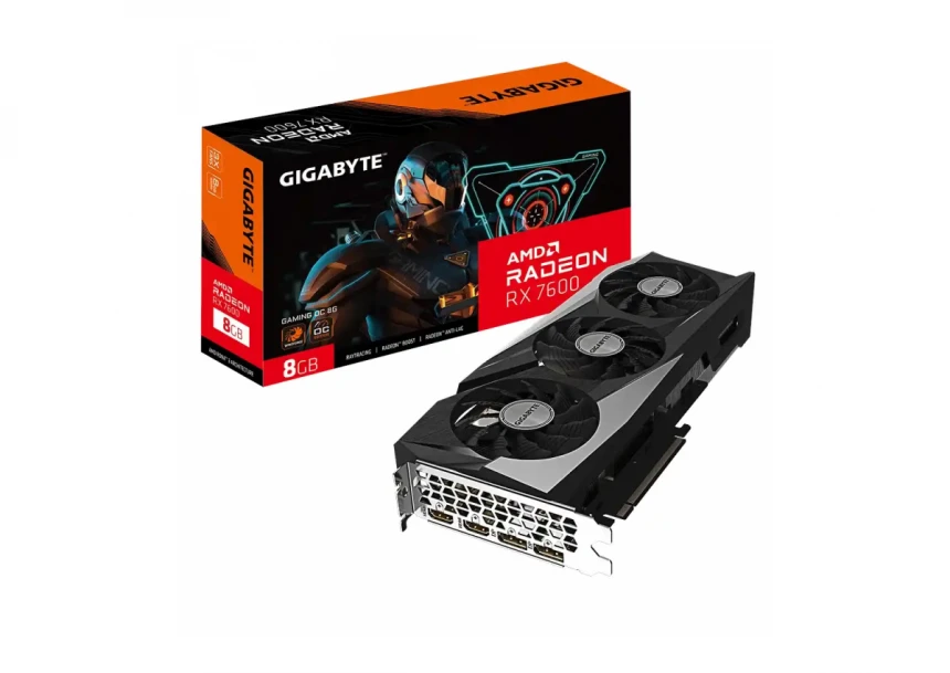 Grafička karta AMD Gigabyte RX 7600 GAMING OC 8GB GV-R76GAMING OC-8GD G10 128bit 2xDP/2xHDMI