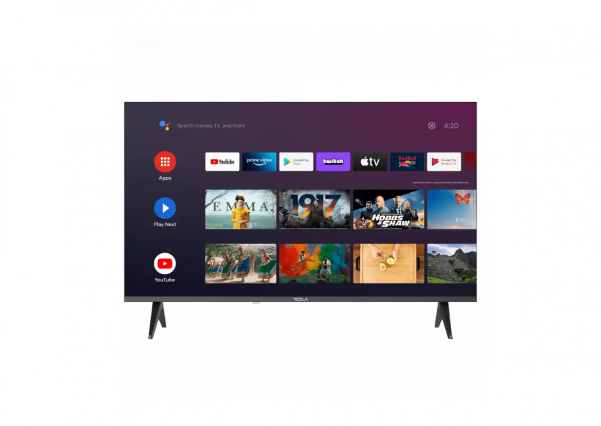 SMART LED TV 43 Tesla 43E635BFS 1920x1080/FHD/DVB-T2/S2/C/Android