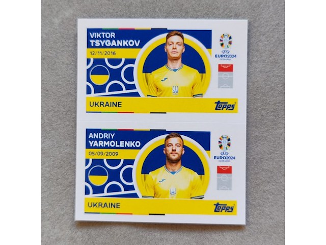 EURO 2024 GERMANY slicica UKR12-13