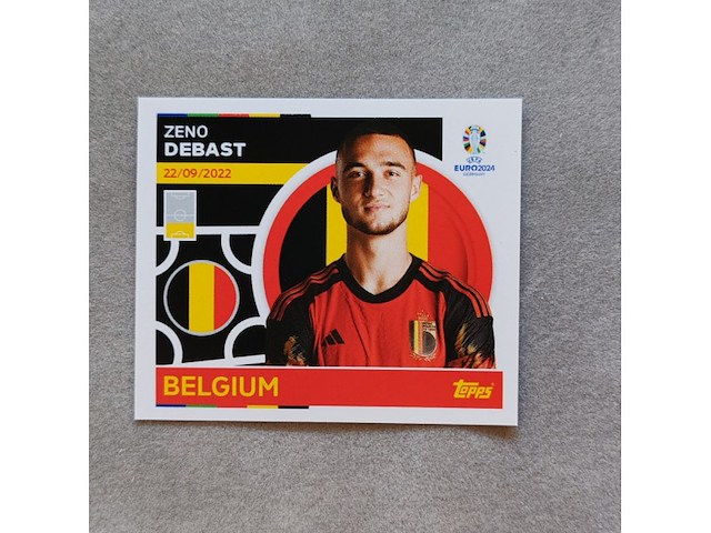 EURO 2024 GERMANY slicica BEL09