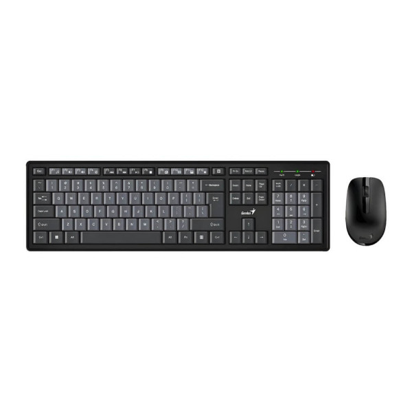 GENIUS Smart KM-8200 Wireless USB US crna tastatura + miš