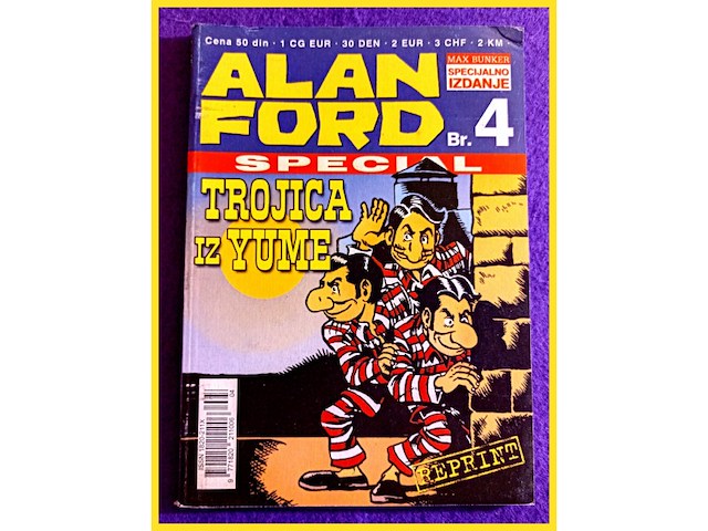 Alan Ford SPECIAL br. 4 Trojica Iz Yume ✰✰✰