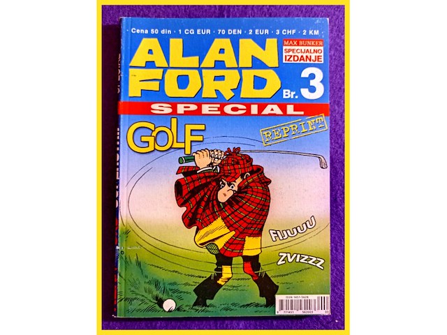 Alan Ford SPECIAL br. 3 Golf ✰✰✰