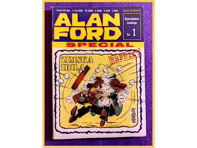 Alan Ford SPECIAL br. 1 Zimska idila ✰✰✰