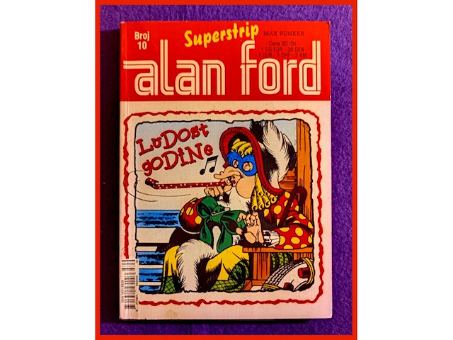 Alan Ford (Color Press Group) br. 10 Ludost godine ✰✰✰