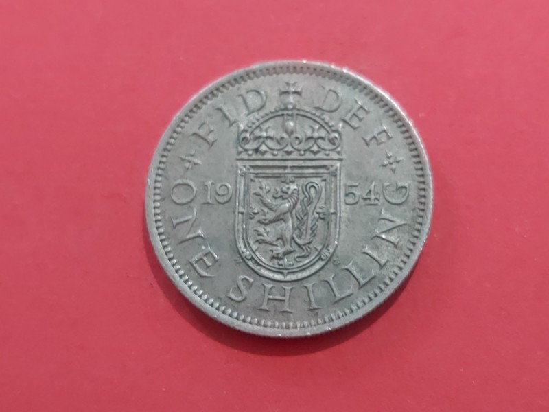 Britanija - 1 shilling 1954 god