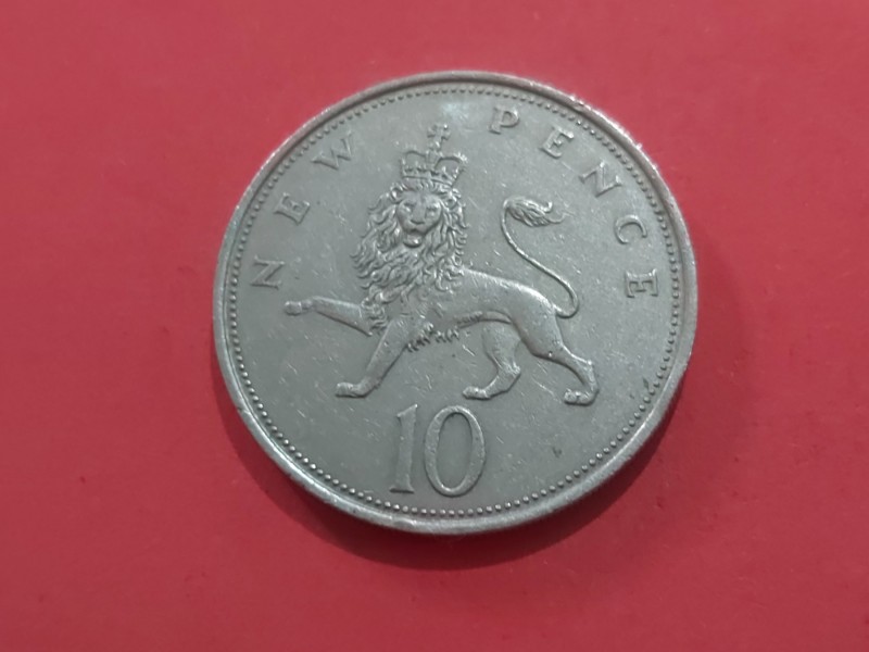 Britanija - 10 pence 1969 god